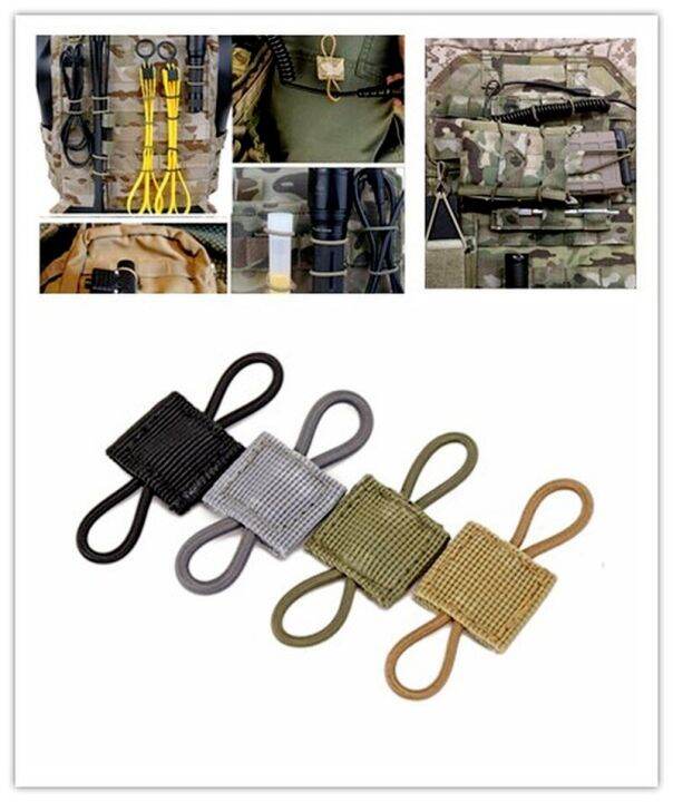 Tactical MOLLE Elastic Molle Rion Buckle Tactical Binding Retainer For ...