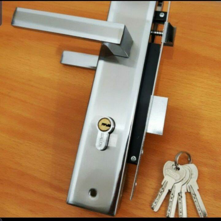Handle Set Kunci Pintu Besar Stallion Pico SL 016 Cp - Kunci Pintu Besar Stallion SL-16 Cp ...