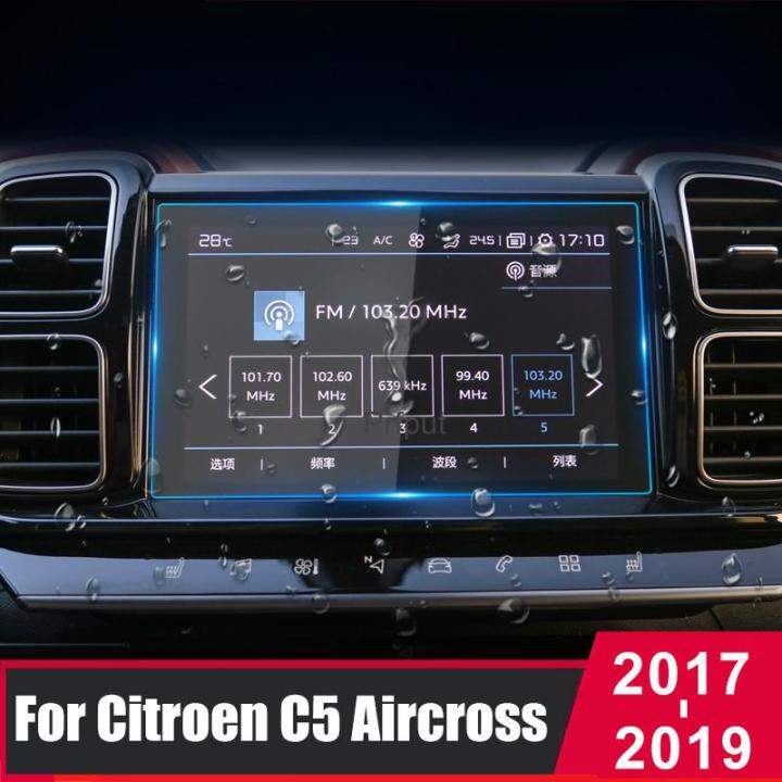 สำหรับ Citroen C5 Aircross 2017 2018 2019 2020กระจกนิรภัยนำทางรถยนต์ ...