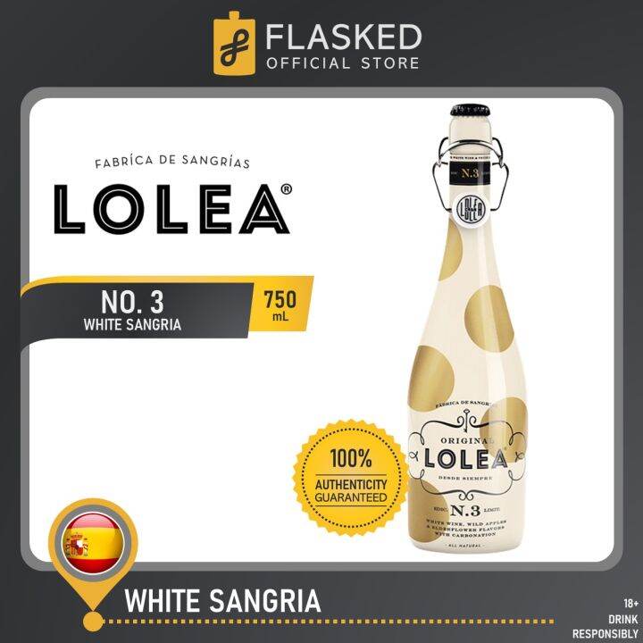 Lolea No.3 White Sangria 750mL | Lazada PH