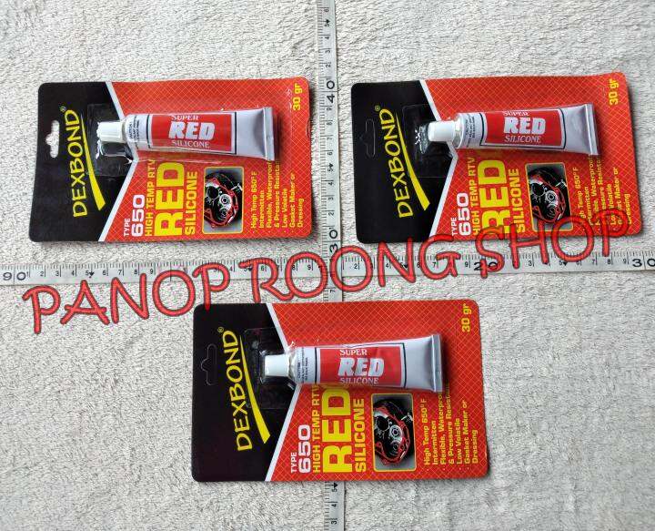 LEM SILIKON RED KECIL DEXBOND/lem gasket sealent | Lazada Indonesia