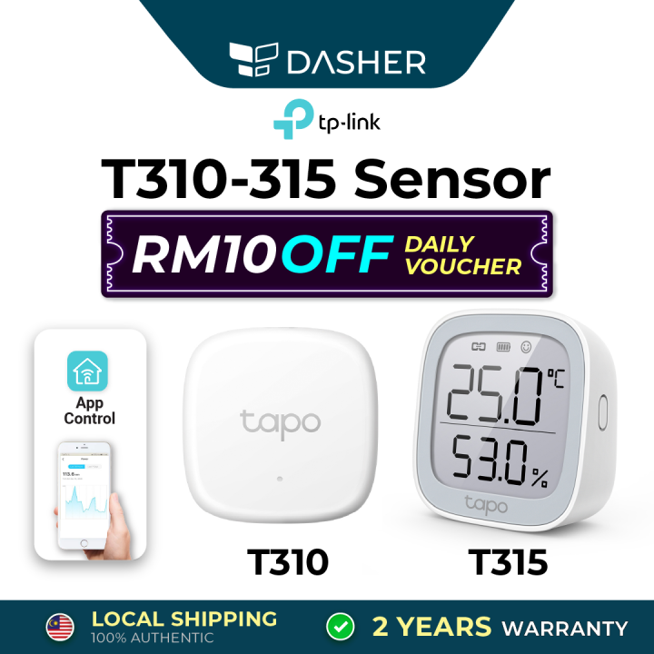 [Temperature sensor] TP-Link Smart Temperature & Humidity Monitor Tapo ...