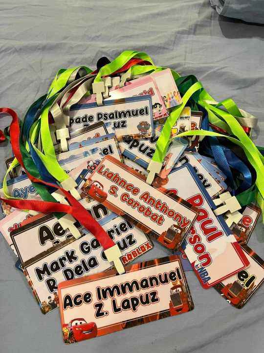 Student Name tag for School ID | Lazada PH