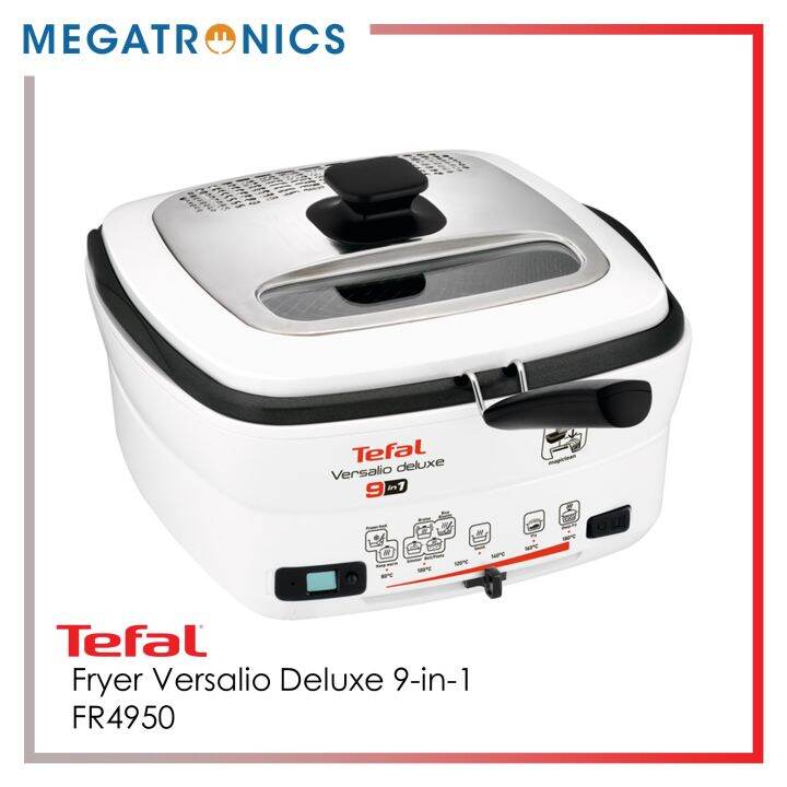 Tefal Fryer Versalio Deluxe 9-in-1 FR4950 | Lazada Singapore