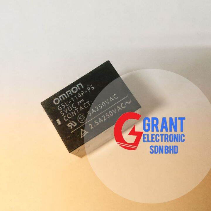 Relay 5VDC, 5pin, OMRON G5L-114P-PS | Lazada