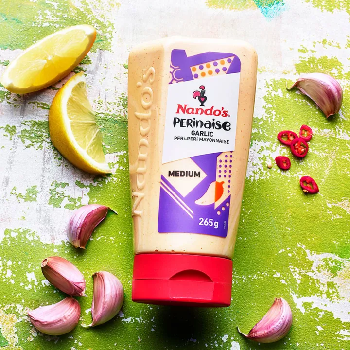Nando's Perinaise Garlic Medium Peri Peri Mayonnaise 265g | Lazada
