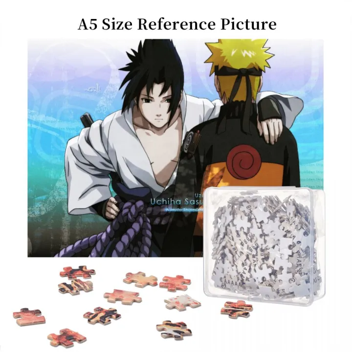 Naruto Uzumaki Sasuke Uchiha Wooden Jigsaw Puzzle 500 Pieces ...