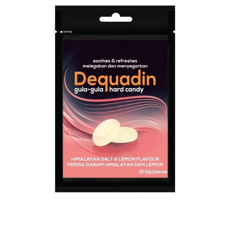 Dequadin Hard Candy Himalayan Salt and Lemon 35g | Lazada