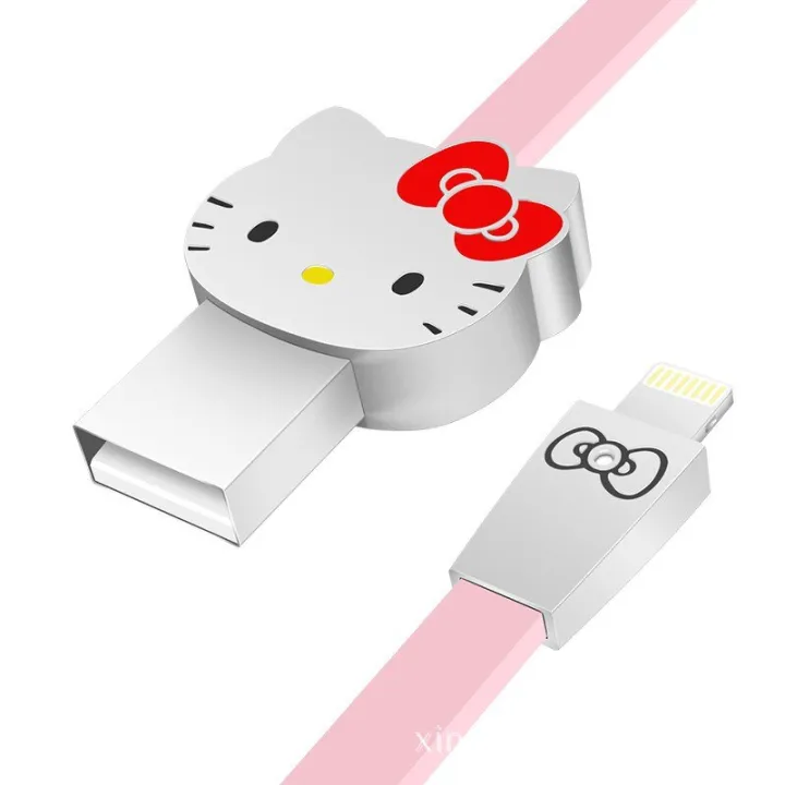 Hello Kitty Type-C Data Cable For Mobile Phone Charger Fast Charging ...