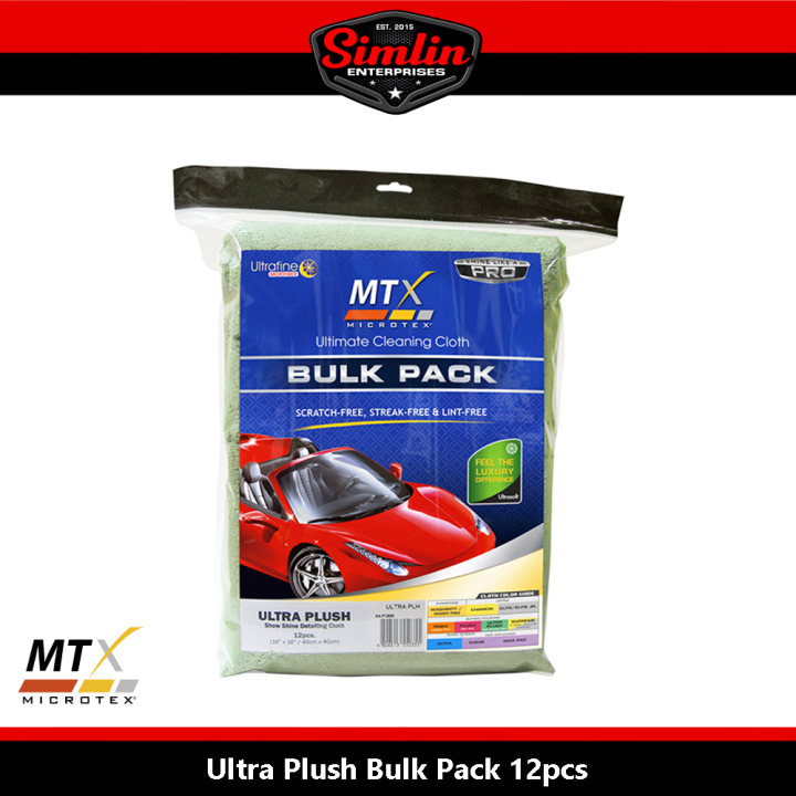 Microtex MTX ULTRA PLUSH Microfiber Cloth Bulk Pack (12pcs) | Lazada PH