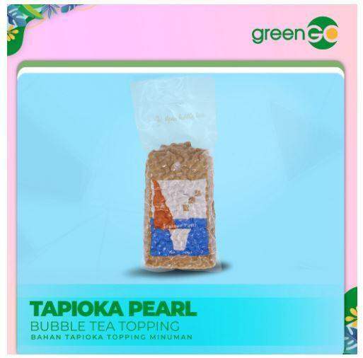 TAPIOCA PEARL 1KG TAPIOKA BUBBLE BOBBA TAPIOKA TOPPING BOBA KEMASAN ...