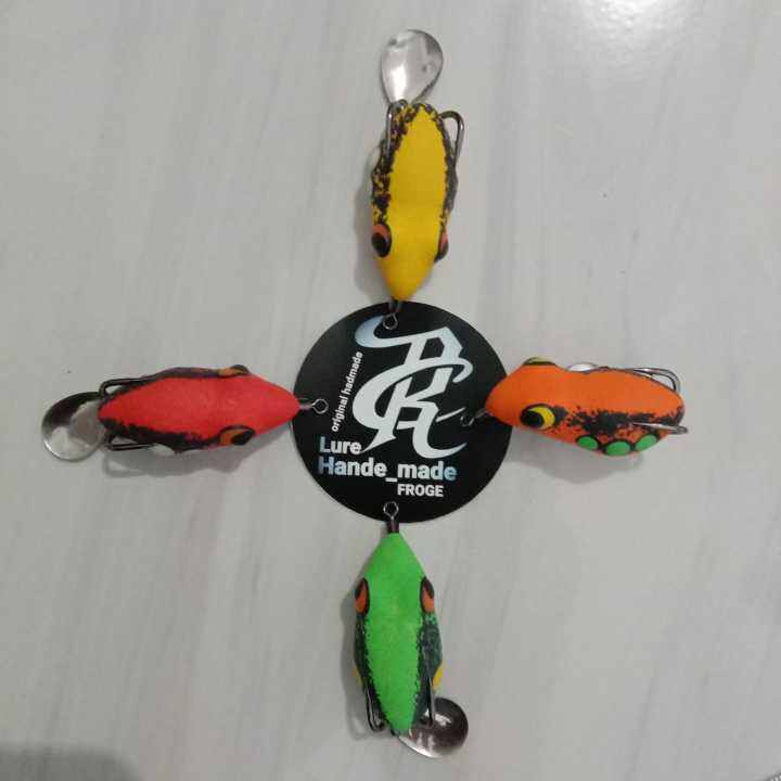 Lure Umpan Soft Frog FROGE 4cm 6g Umpan Casting Gabus Ikan Kutuk | Lazada Indonesia