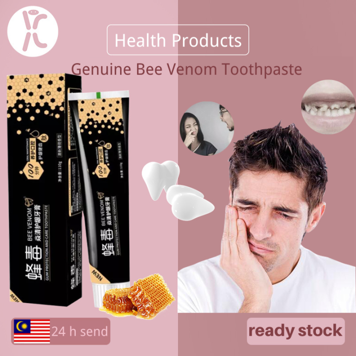 Anti-sensitive treatment of tooth bleeding-Genuine Bee Venom Toothpaste ...