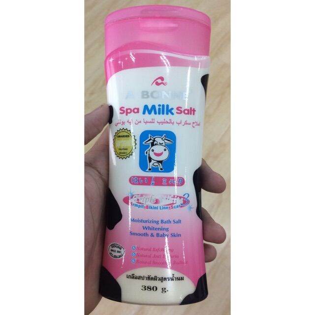 A Bonne Spa Milk Salt 380 grams | Lazada PH