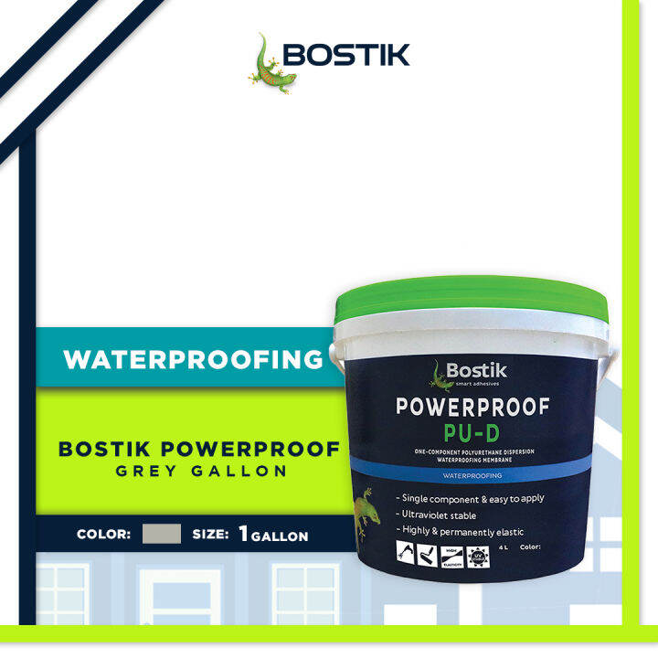 ☚Bostik Power Proof Pu-D Waterproofing Mix Prevents Water Leakage 4 ...