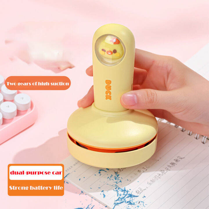 Mini Vacuum Desk Vacuum Cleaner Table Dust Catcher Desktop Vacuum ...