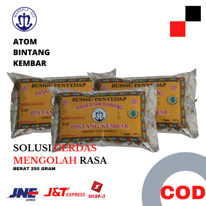 ATOM BINTANG KEMBAR - Bumbu Masak Dapur Bubuk Tabur Instan Penyedap ...