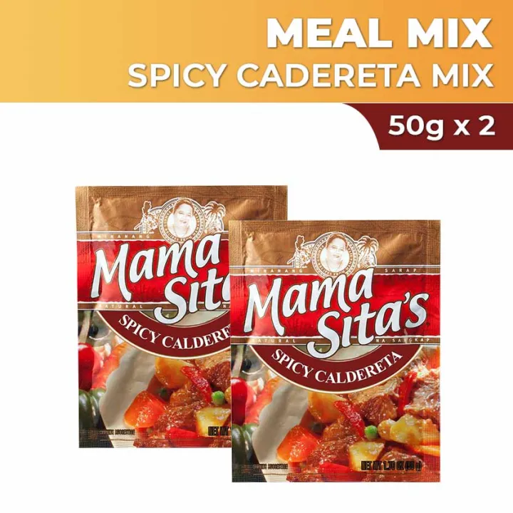 Mama Sita's Meal Mix Spicy Caldereta 50g x2 | Lazada PH