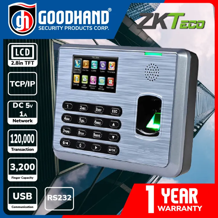 ZKTECO TX628 Biometric | Lazada PH