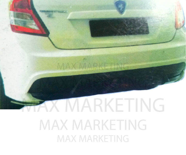 B1610 PROTON SUPRIMA REAR SKIRT (R3) FIBERGLASS SKIRT LIP BODYKIT | Lazada