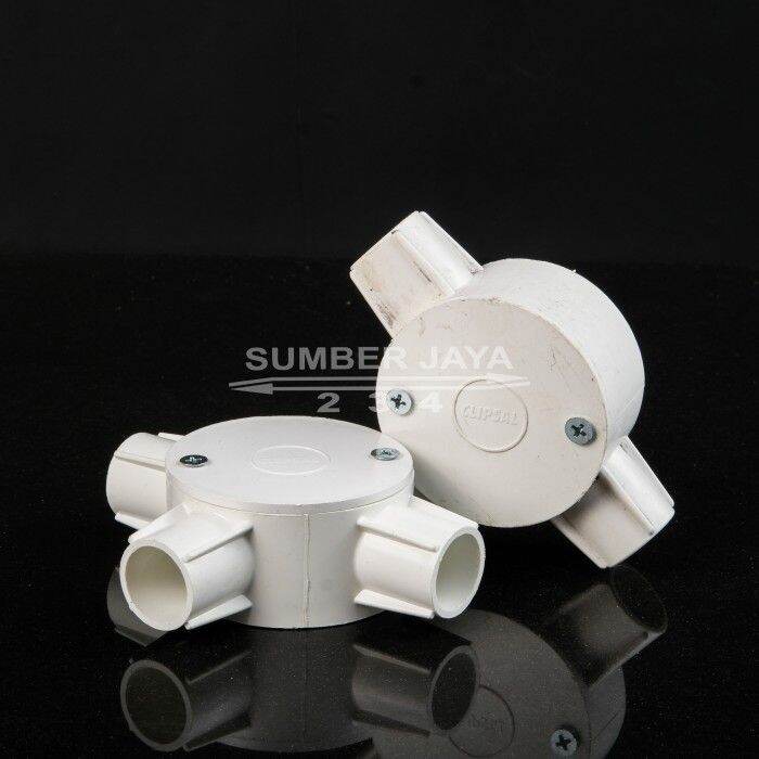 CLIPSAL TDUS Cabang 3 Putih 20mm / T Dos / Tee Dus | Lazada Indonesia