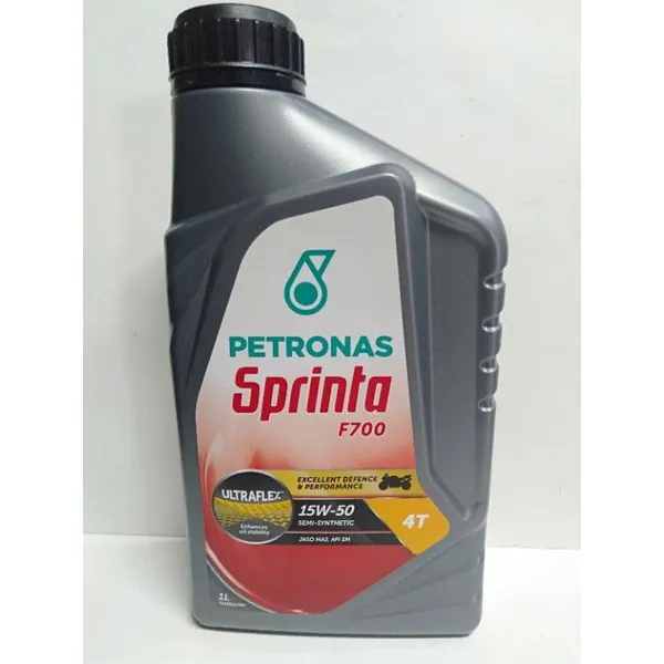 PETRONAS SPRINTA F700 ENGINE OIL MINYAK HITAM 4T OIL 15W - 50 SEMI ...