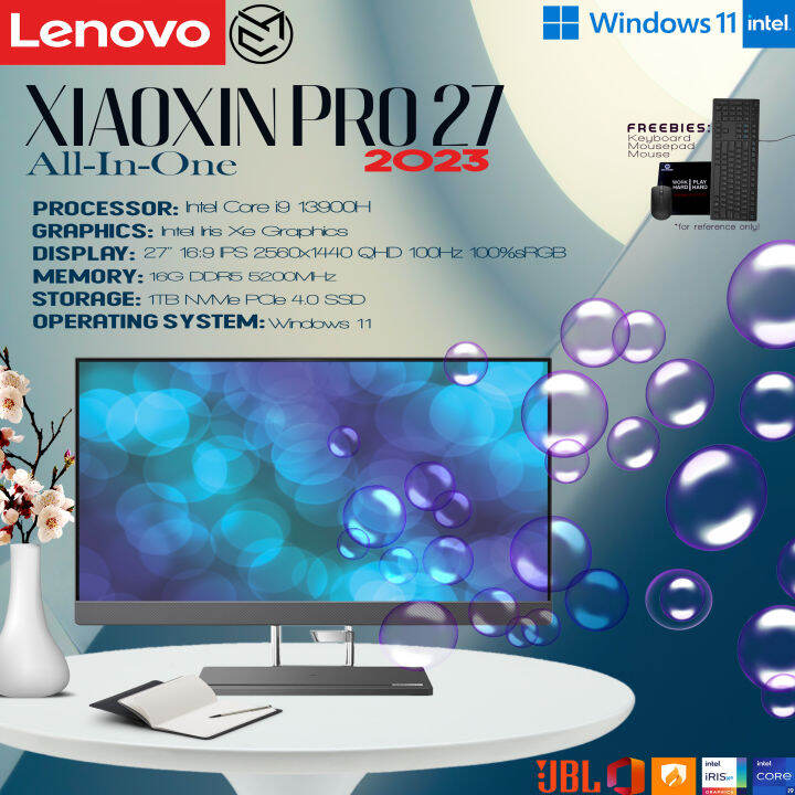Lenovo Xiaoxin Pro 27 2023 ALL IN ONE i9 13900H 16GB DDR5 4800MHz 1TB ...
