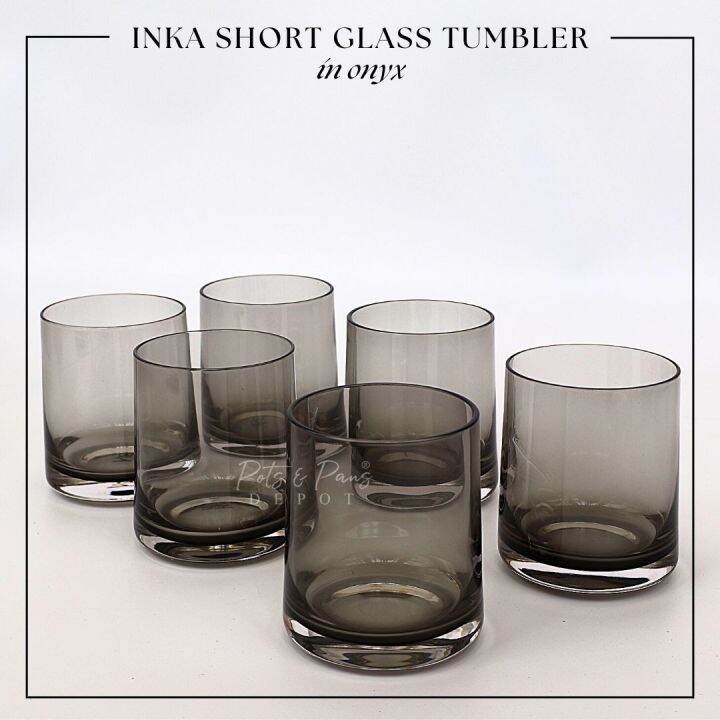 Inka Short Glass Tumbler 325ml | Lazada PH