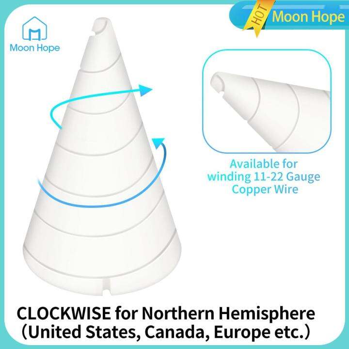 Moon Hope Coil Winding Jig Copper Wire Antenna Jig for Plants Gardening ...