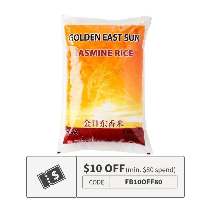 Golden East Sun Jasmine Rice 5KG | Lazada Singapore