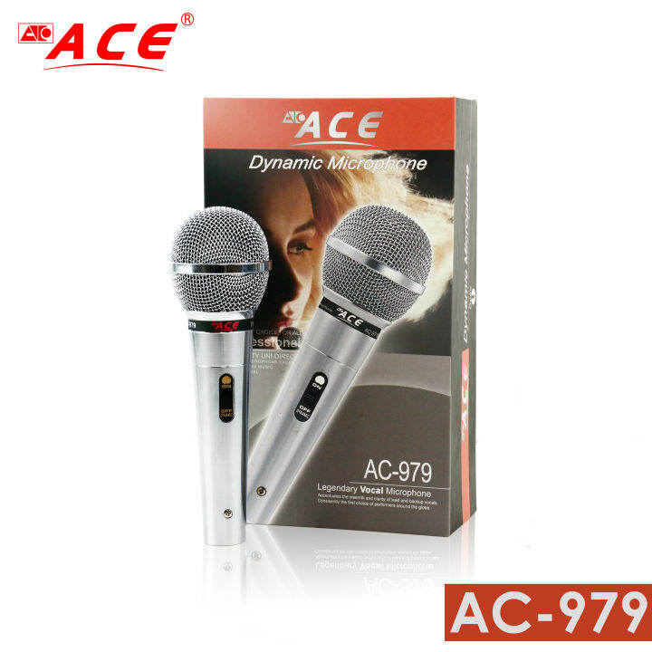 ACE PROFESSIONAL UNI-DIRECTIONAL WIRED MICROPHONE | Lazada PH