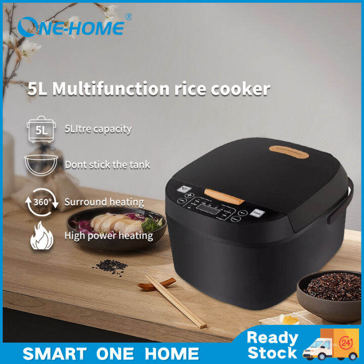Multifunction Rice Cooker 5.0L Capacity Non-Stick Inner Tank 電飯鍋 rice ...