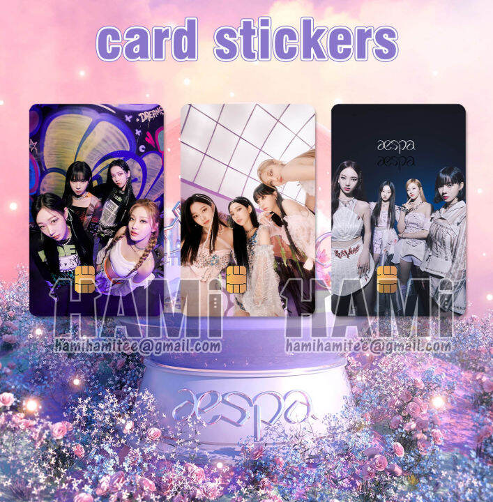 AESPA CARD STICKER - AESPA TNG STICKER - AESPA PHOTOCARD STICKER ...