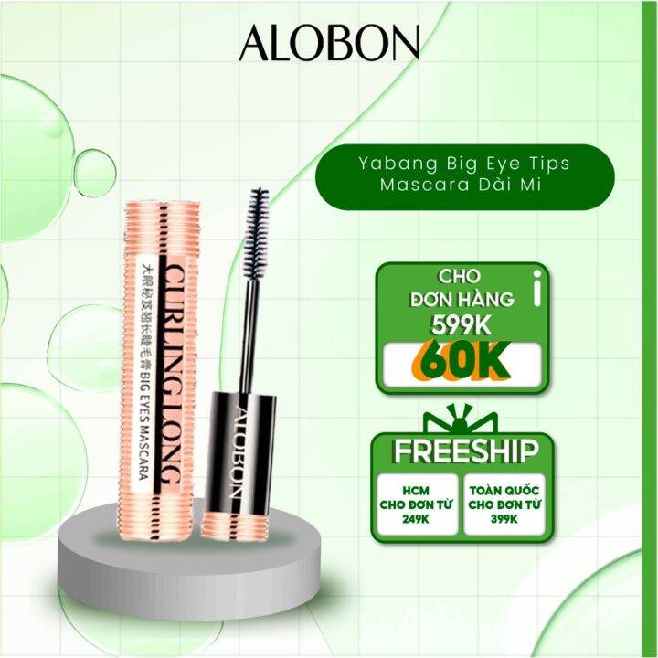 Mascara cong mi ALOBON Yabang Big Eye Tips 6852 tự nhiên dày đặn lâu ...