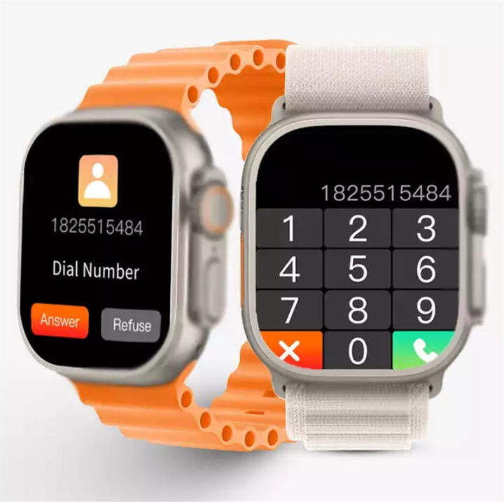 WS8 Pro Ultra Smartwatch 2.02 Big Screen IP67 Hryfine Heart Rate ...