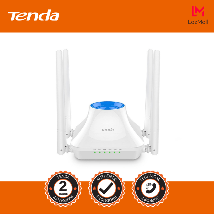 Tenda F6 Wireless N300 Easy Setup Router (English Firmware) | Lazada PH