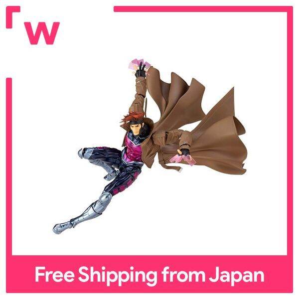 Kaiyodo figurecomplex AMAZING YAMAGUCHI GAMBIT Gambit Painted 170mm ABS ...