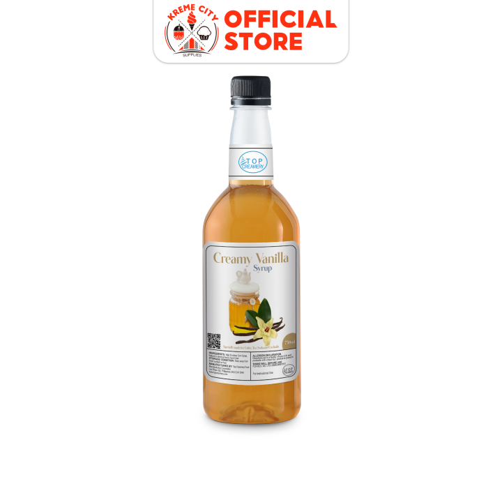 TOP Creamery Top Series Creamy Vanilla Syrup 750ml | Lazada PH