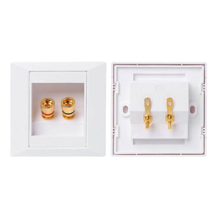 Wall Socket Audio Video Panel Speaker Junction Box Power Outlet | Lazada PH