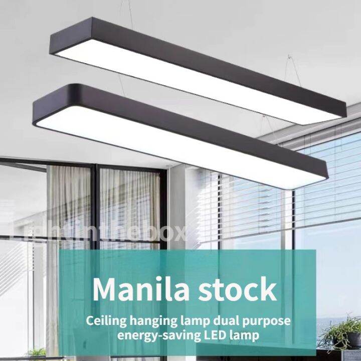 Lightinthebox Office Light Florescent Led Linear Pendant Lights Hanging ...