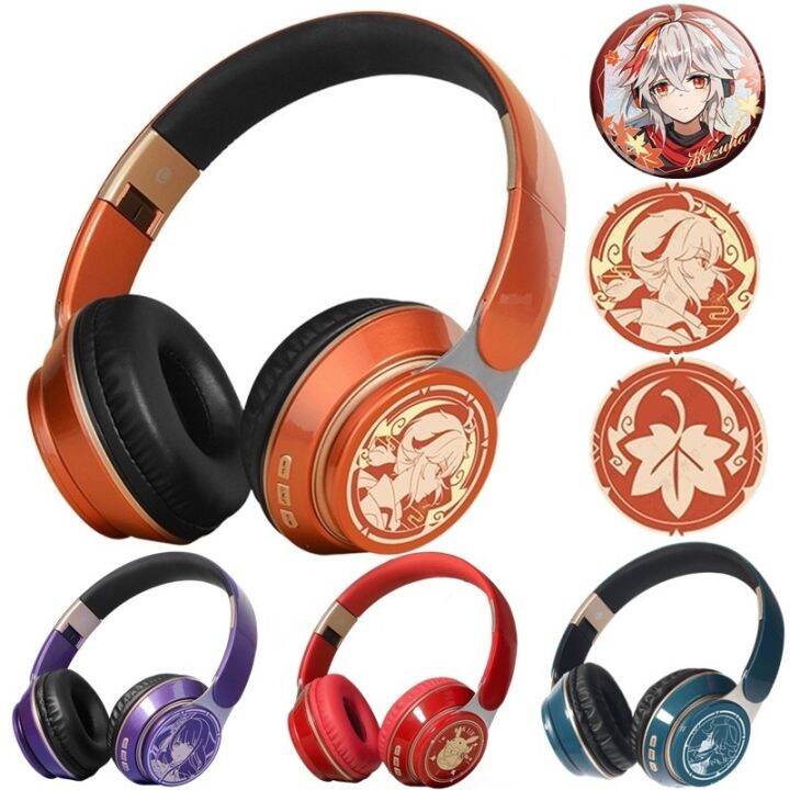 Genshin Impact Wireless Bluetooth Noise Cancelling Gaming Headphones ...