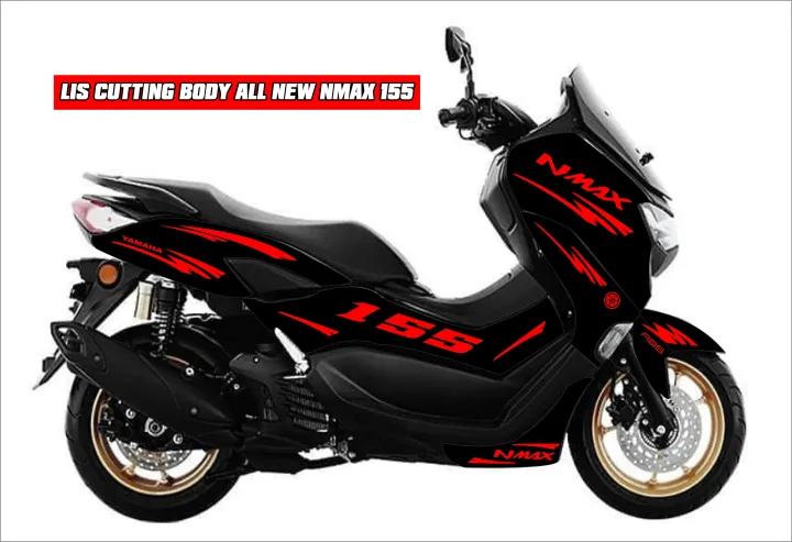 Sticker Cutting Lis Body Yamaha Nmax New All new Yamaha Nmax Kode 05 ...
