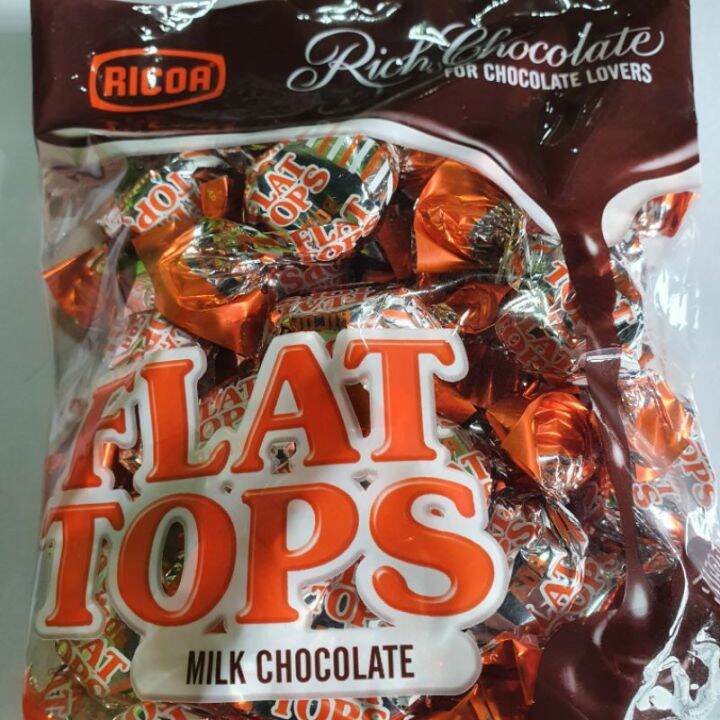 Flat Tops Milk Chocolate 100pcs 500g | Lazada PH