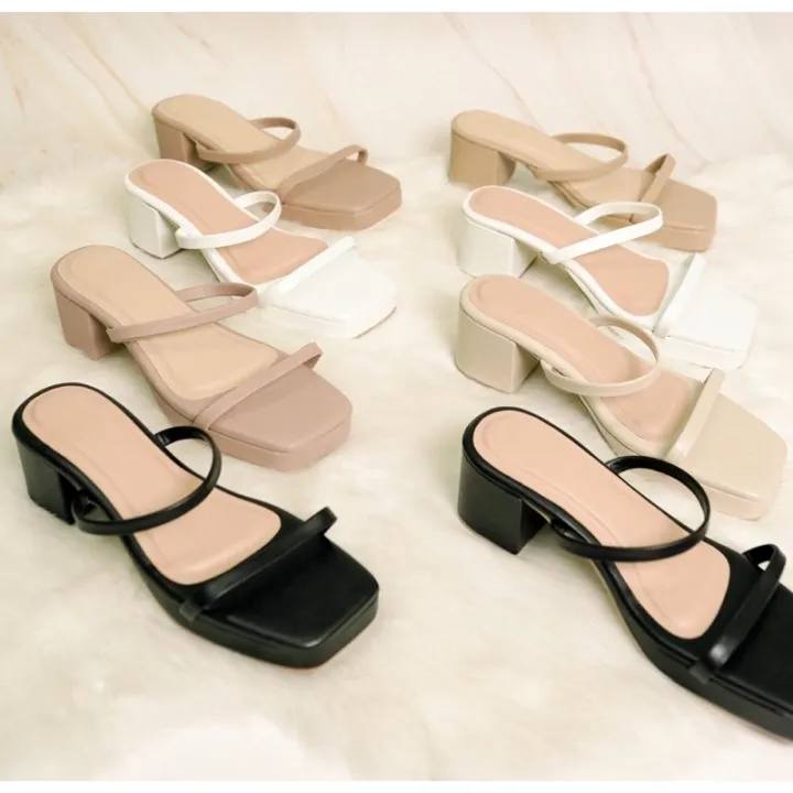 Mimi Footwear Cha 2 inch Platforms Heel Sandals | Lazada PH