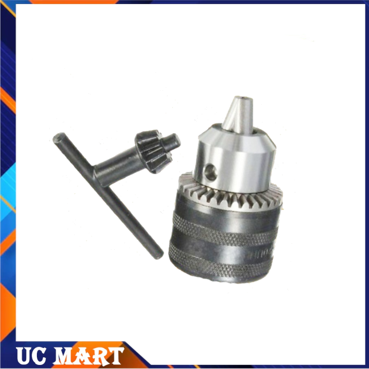 Chuck Bor 10mm Drat Gerinda 4inch Sambungan Gerinda Jadi Mesin Bor ...