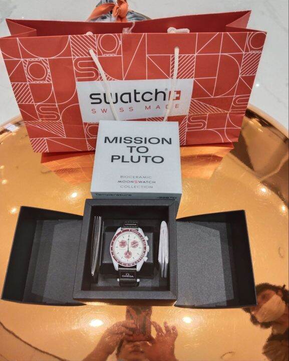 นาฬิกาomega x swatch PLUTO | Lazada.co.th