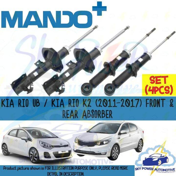 KIA RIO UB / KIA RIO K2 (2011-2017) 100% ORIGINAL (KOREA BRAND IMPORTED ...