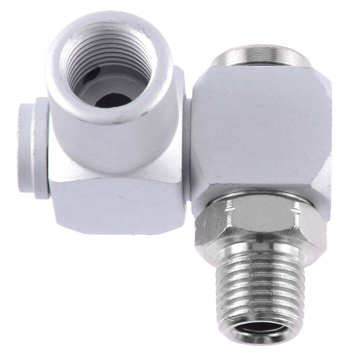 [Hot K] New 1/4" Universal 360Degree Swivel Air Hose Connectors ...
