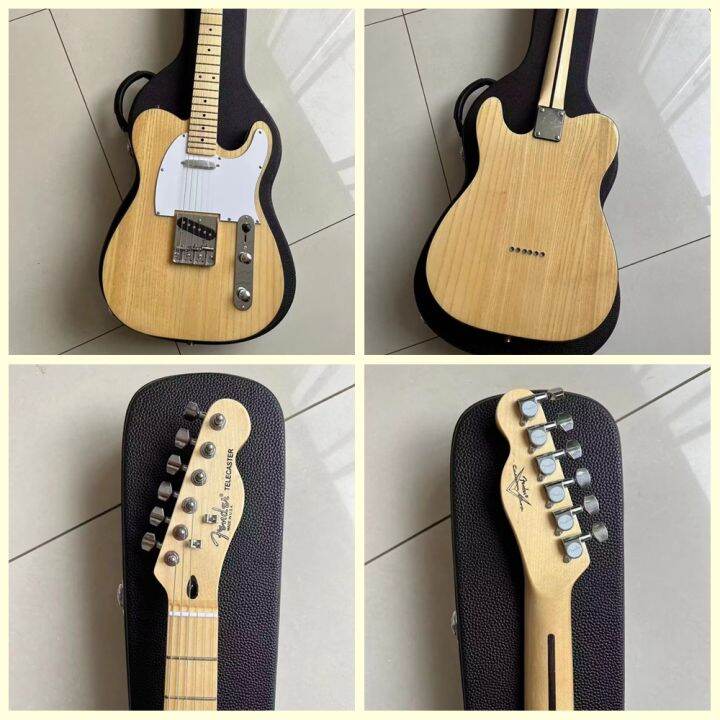 Fender Telecaster Natural Wood Electric Guitar, Autumn Xylophone Body ...