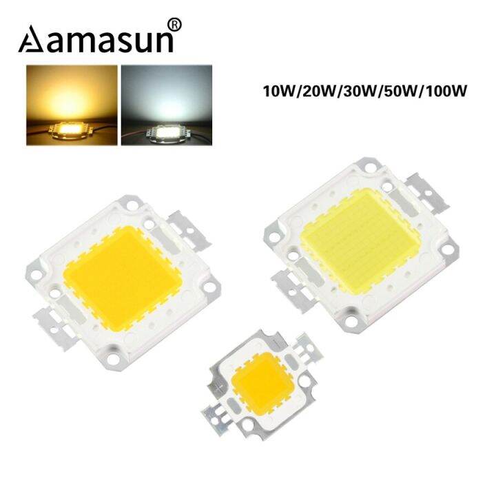 High Bright Cob Led Lamp Chip Bulb Dc 12v 36v 10w 20w 30w 50w 100w Diy Spotlight Floodlight Bulb ...